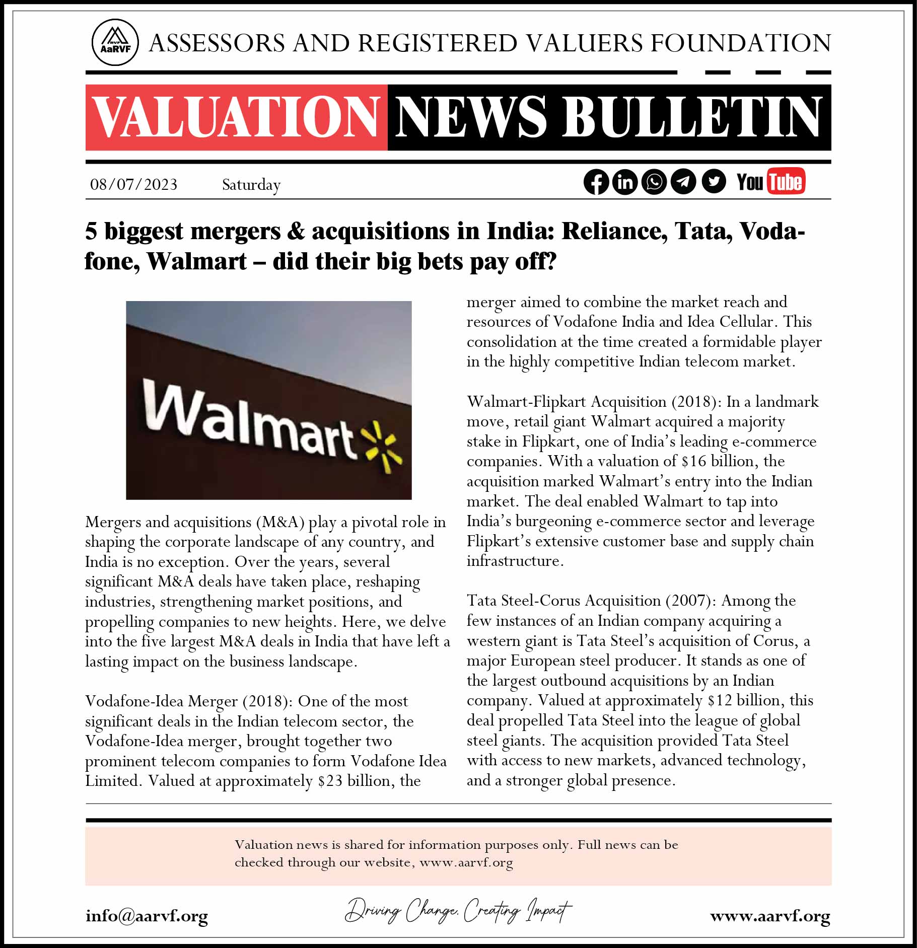 Assessors and Registered Valuers Foundation